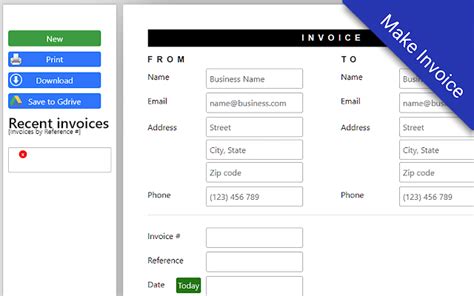 Free Invoice Maker Google Workspace Marketplace