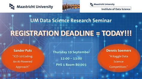 Umdatascience Datascience Researchseminar Maastrichtuniversity
