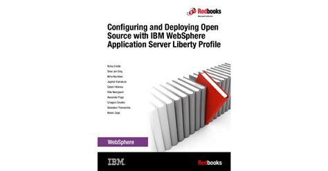 front cover configuring and deploying open source with ibm websphere application server