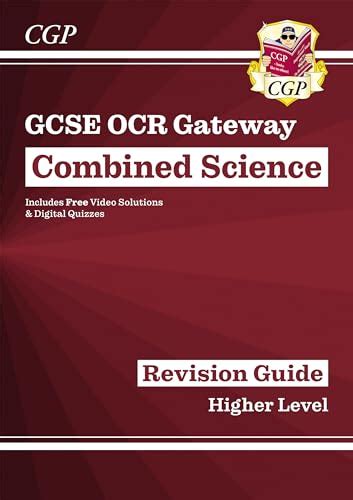 New GCSE Combined Science OCR Gateway Revision Guide Higher Inc Quizzes Videos By CGP