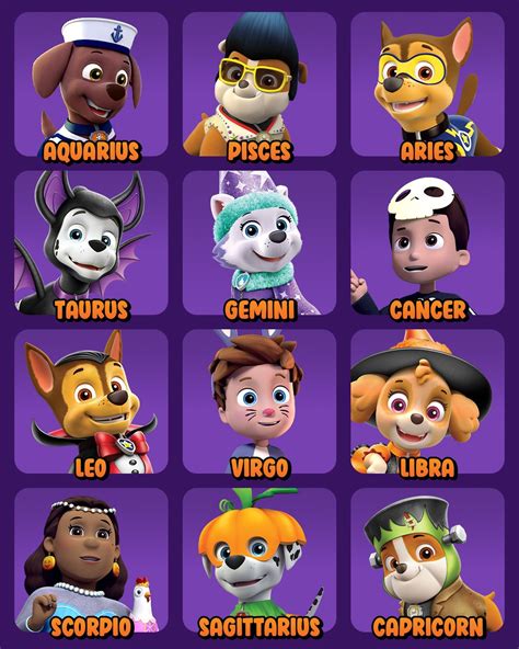 Paw Patrol Characters Printables Printable Free Templates