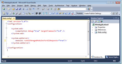 فایل Web config چیست