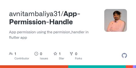 Github Avnitambaliya31app Permission Handle App Permission Using The Permisionhandler In