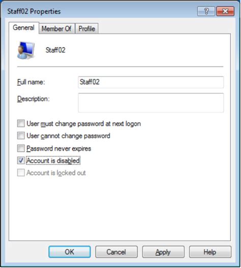 Lab Configure Users And Groups In Windows Answers