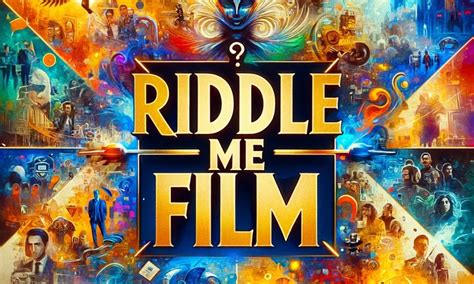 Play Our New Quiz Game Riddle Me Film Big Picture Film Club