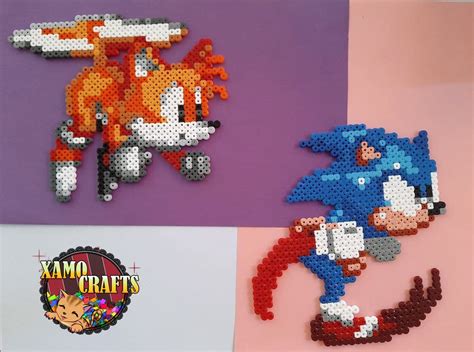 Sonic The Hedgehog And Tails Perler Beads Hedgehogs And Beads My Xxx Hot Girl