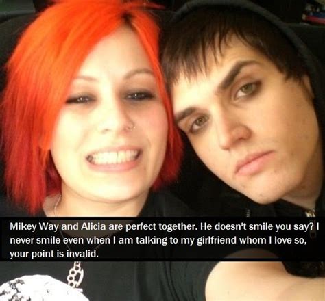 Why Doesnt Mikey Way Smile