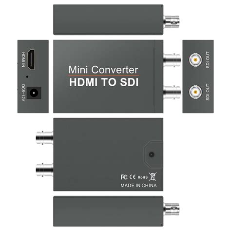 Buy P HDMI To SDI Adapter Converter SDI Video Audio HD SDI G SDI Adapter BNC Converter
