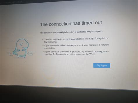 Tor Keeps Timing Out Rtor