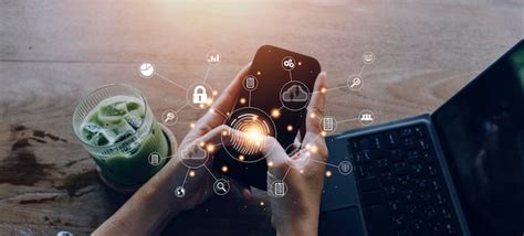 Premium Photo Businessmen Fingerprint Scanning And Biometric Authentication Processing Of