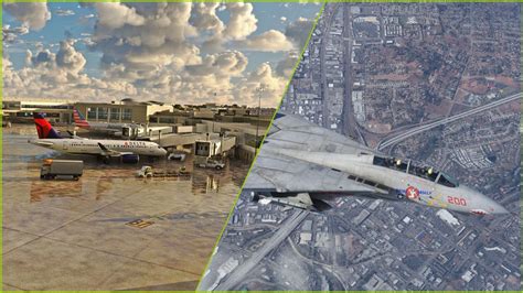 Microsoft Flight Simulator F 14 Tomcat Gets Details And Screenshots Charleston Airport Released