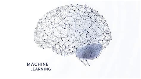 Digital Brain Illustrating Machine Learning Algorithms Stock