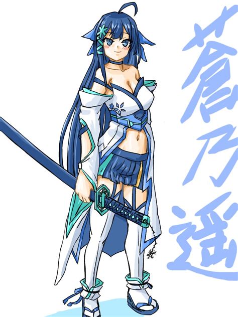 チュートリアルが始まる前に 蒼乃遥 φ ω チュートリアルが始まる前 くろっぷのイラスト