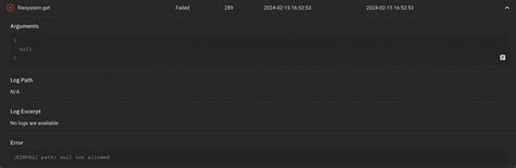 Question Re Filesystemget Error Message Truenas Community
