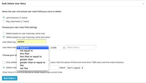 Bulk Delete User Meta Pro Bulk Wp