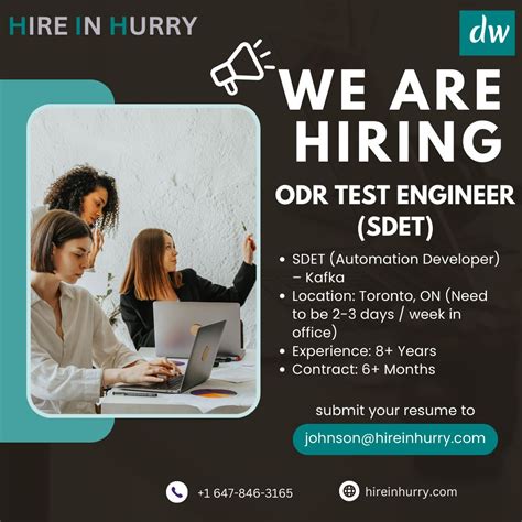 johnson david on linkedin sdet kafka qa qualityassurance jobopportunity torontojobs…