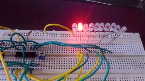 Led Flasher Circuit Diagram Using 555 Timer Blinking Led Circuit