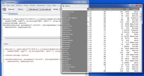 Getting Started With The R Commander