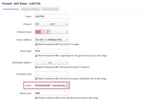 Masquerade Nat Firewall Rule Not Working Network And Wireless Configuration Openwrt Forum