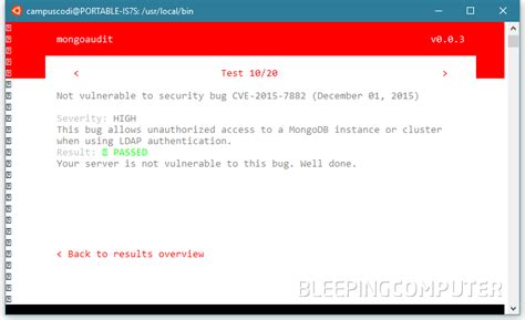 Mongoaudit Helps You Secure MongoDB Databases