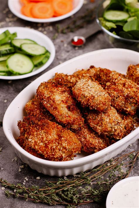 Breaded Chicken Wings