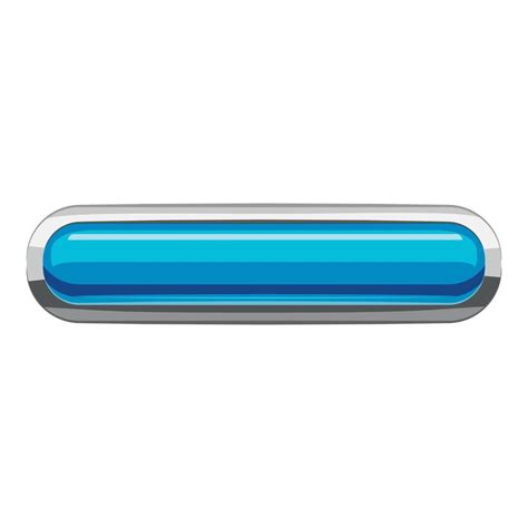 Sky Blue Rectangular Button Icon Cartoon Style 14916549 Vector Art At Vecteezy