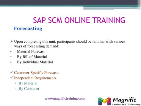 Ppt Sap Scm Erp Procurement Certification Course In Online Train Powerpoint Presentation Id