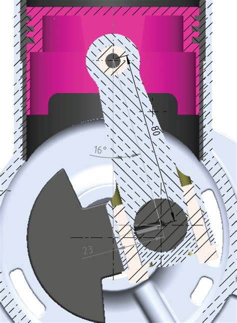 Crank Angle And Length Download Scientific Diagram