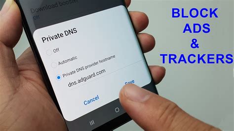 How To Setup Private DNS On Android To Block Trackers YouTube