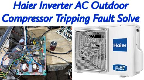Haier Dc Inverter Air Conditioner E7 Error Find Fault And 54 Off