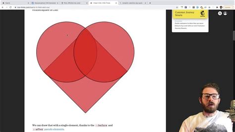 valentine s day special dropping hearts in html css and javascript youtube