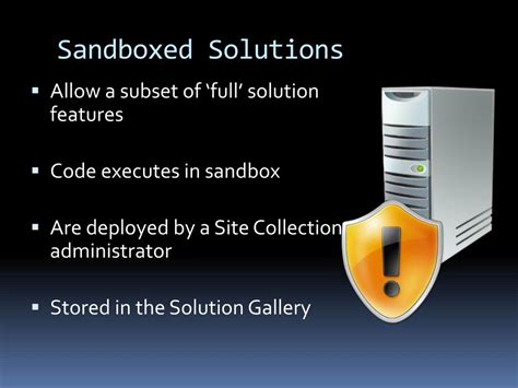 Ppt Vs2010 Sandboxed Solutions Powerpoint Presentation Free Download