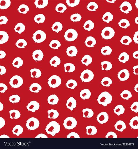 Seamless Polka Dot Pattern Royalty Free Vector Image