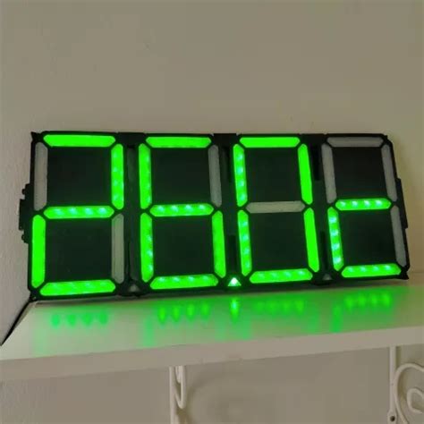 Jumbo WiFi MQTT Temperature And Humidity Sensor Display Board