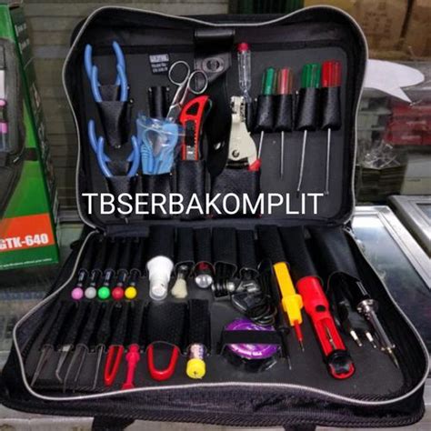 Jual Goldtool Gtk 640 40pcs Electronic Technician Toolkit Gtk530