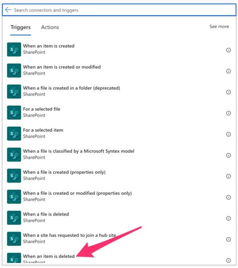 Power Automate Sharepoint When An Item Is Deleted Trigger Manuel T Gomes