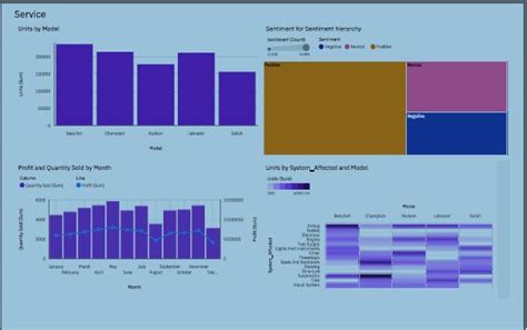Created Visualizations Using Ibm Cognos Analytics Panel 1 In The Top Left Area A Column Chart