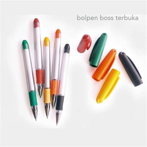 Jual Balpoint Boss Gel Pulpen Tinta Gell Pulpen Bos Stiker Tinta Gel