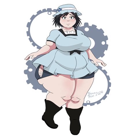Fat Fan Art Mayuri By Thicker Treat On Deviantart