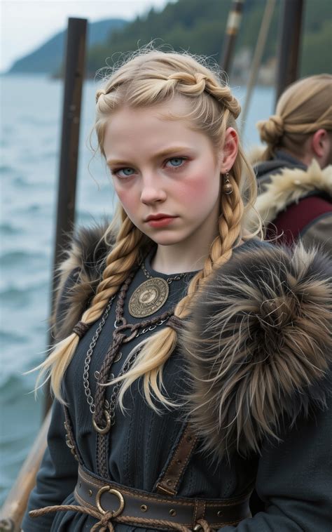 Young Lagertha 2 Pix Image Created By Jozz Tensorart