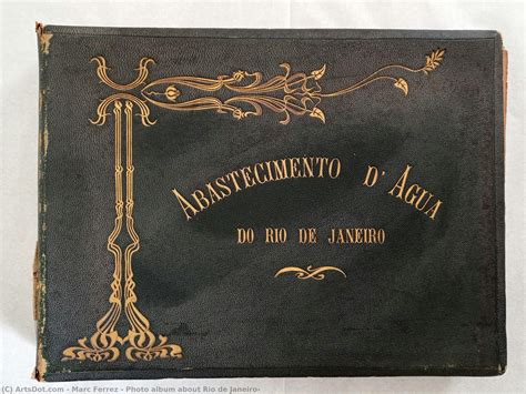 Artwork Replica Photo Album About Rio De Janeiro 1909 By Marc Ferrez 1843 1923 Brazil