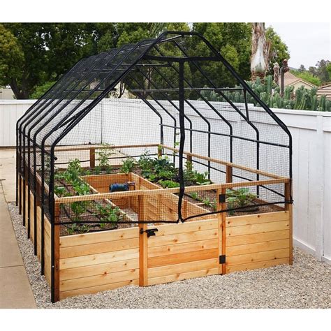 Outdoor Living Today 8 Ft X 8 Ft Cedar Wood Garden Garden In A Box