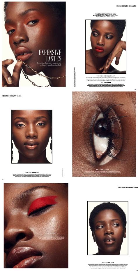 Beauty Editorial With Nars Cosmetics For Grazia Arved Colvin Smith