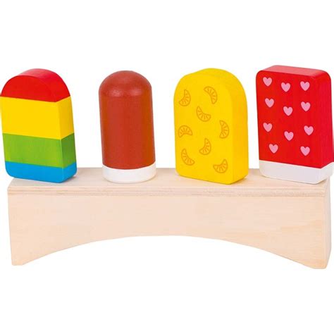 Дървени сладоледи детска играчка Специалните Деца