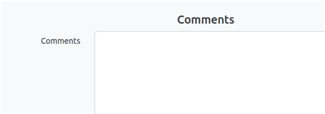Comments Box In Edit Form Has Double Label Issue Netbox Community Netbox Github