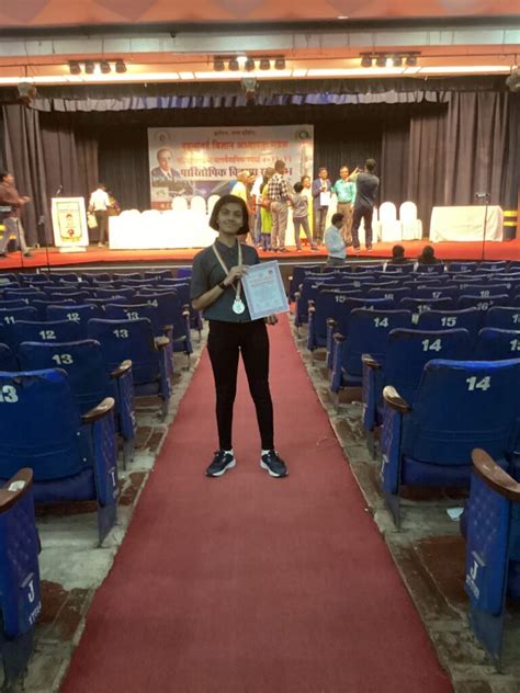 Sanskriti Pathak Silver Medal Vidyasagar Academy