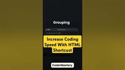 🚀 Boost Your Coding Speedhere Are Some Html Shortcuts 🖥️ Youtube