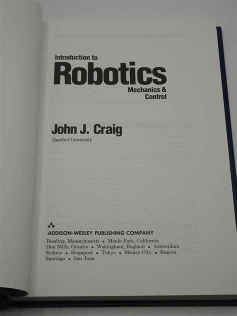 Introduction To Robotics Mechanics And Control Professional Edition