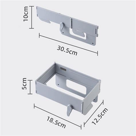 Yoloke Wall Mounted Foldable Garbage Bag Hanger Space Saving Odor Blocking Magnetic Design