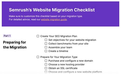 The Complete Website Migration Checklist SEO Friendly